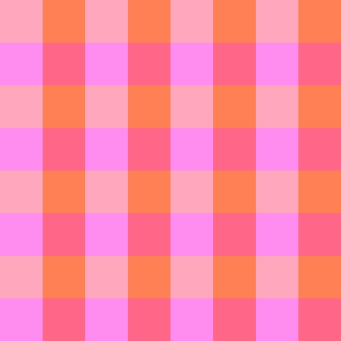 Bright Pink Checks Wallpaper | happywall.com