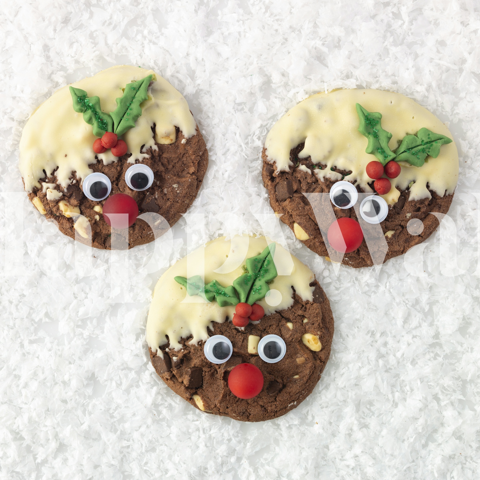 Embrace the festive spirit with our 'Christmas Cookies' wall mural, a ...