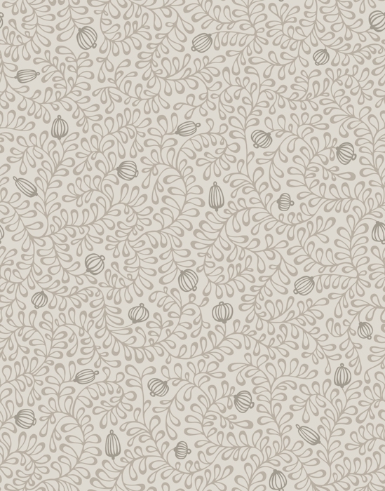 Tangled Leaves Wallpaper - Beige, Cream | Happywall