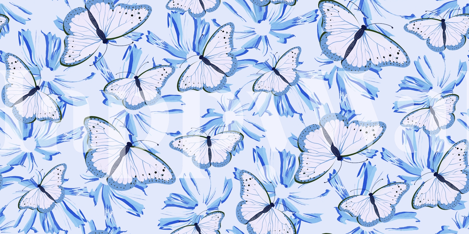 Fluttering Friends Wallpaper - Happywall