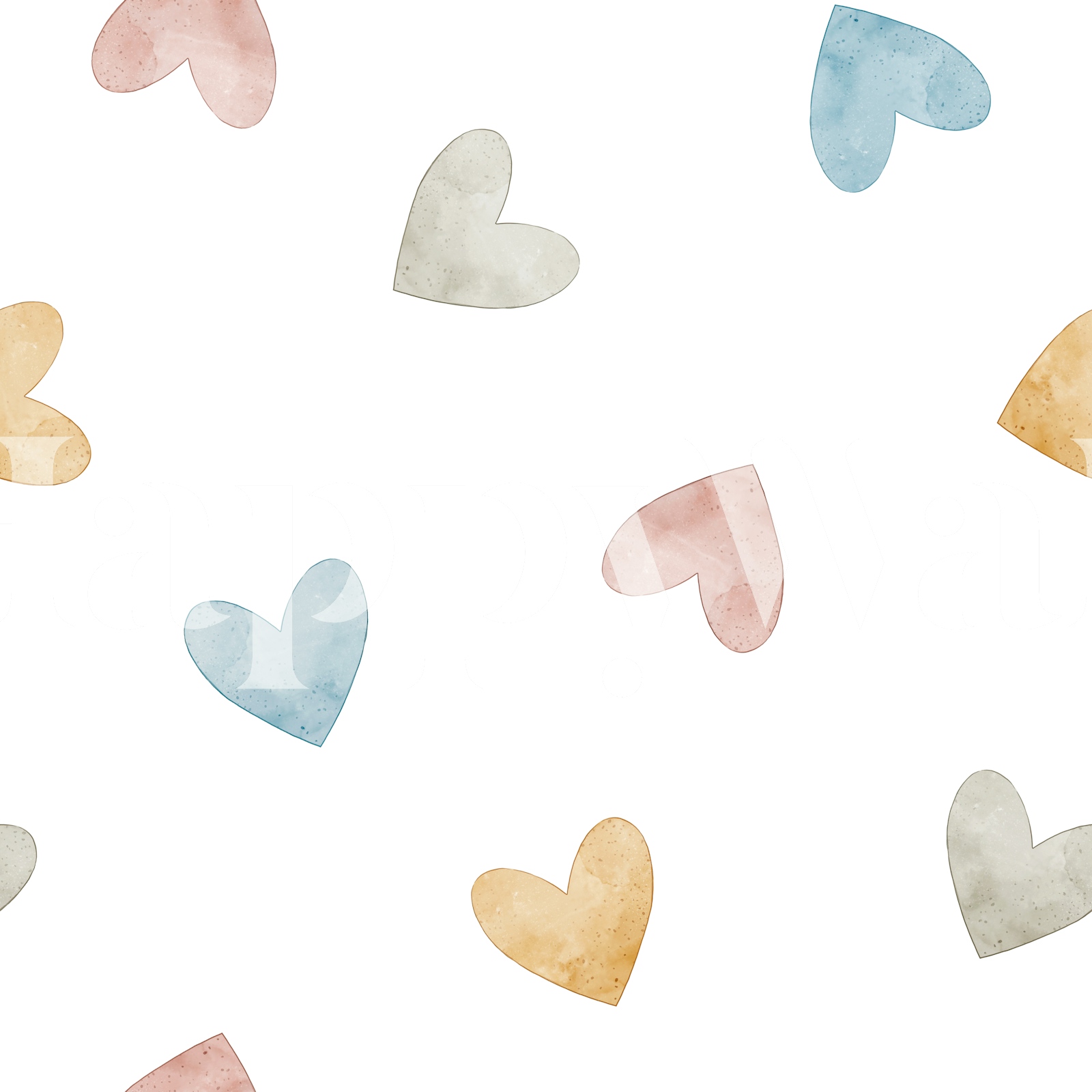 Pastel Love Wallpaper | happywall.com