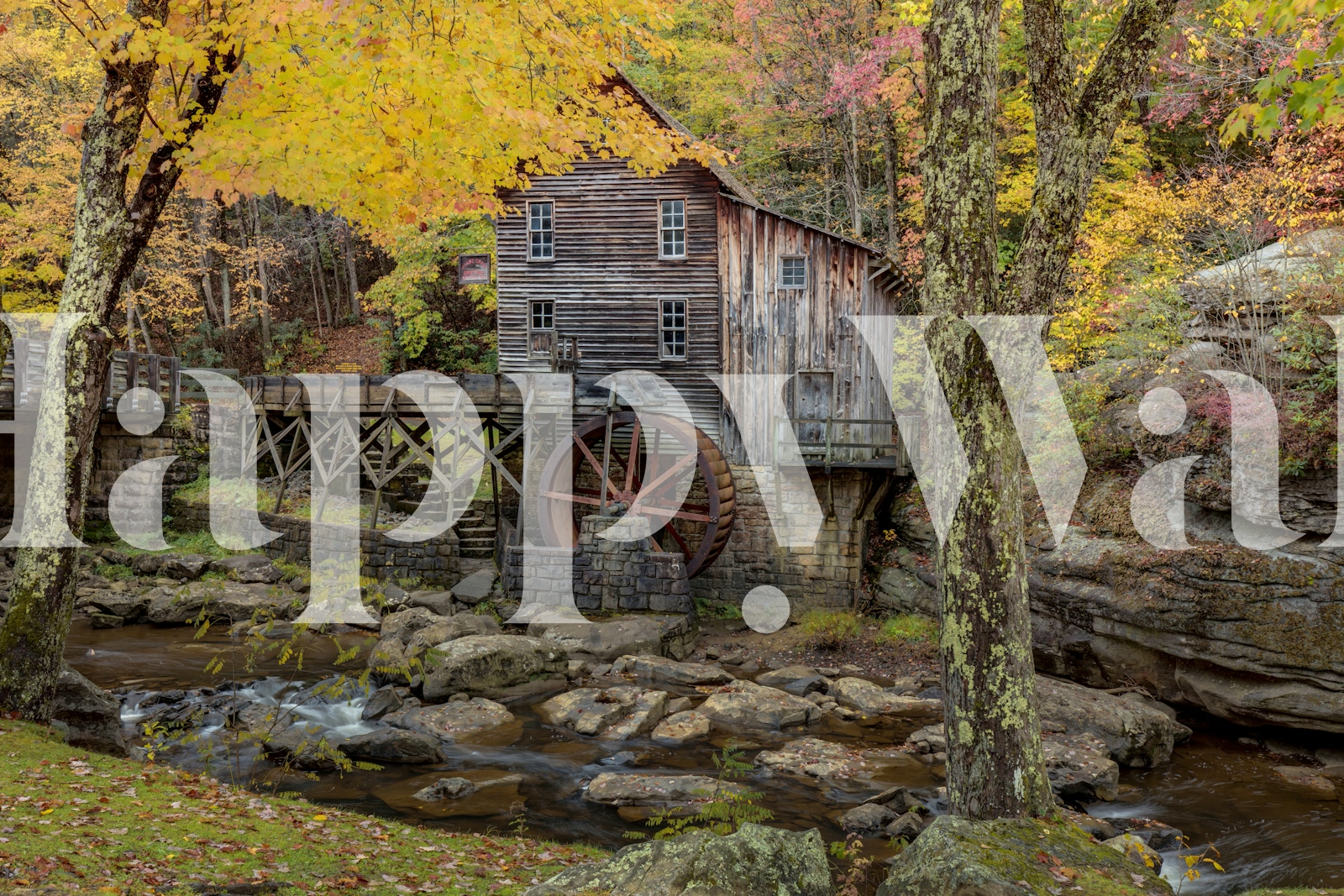 Stepping Back Through Time - Happywall