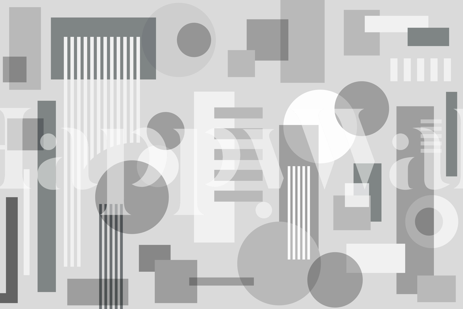 Geometric Grey Wallpaper for Modern Decor