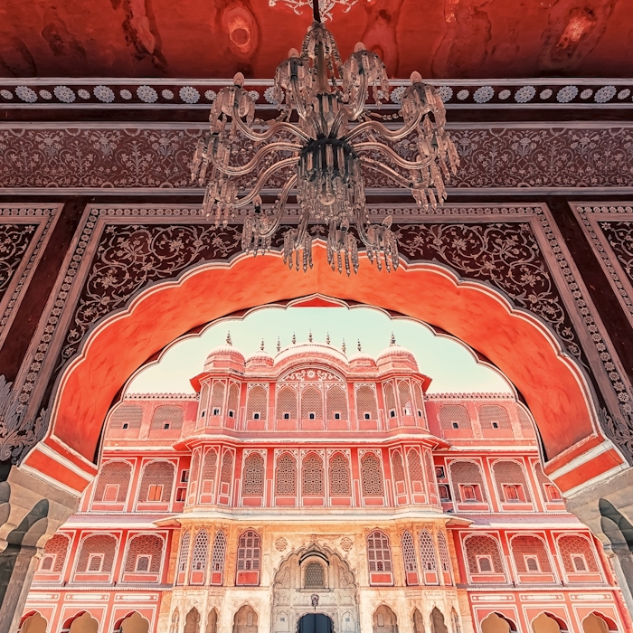 City Palace Architecture Wallpaper - Rich Colors