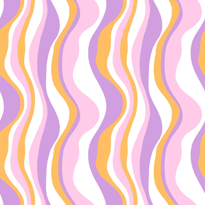 Pink and Purple Wavy Lines Wallpaper