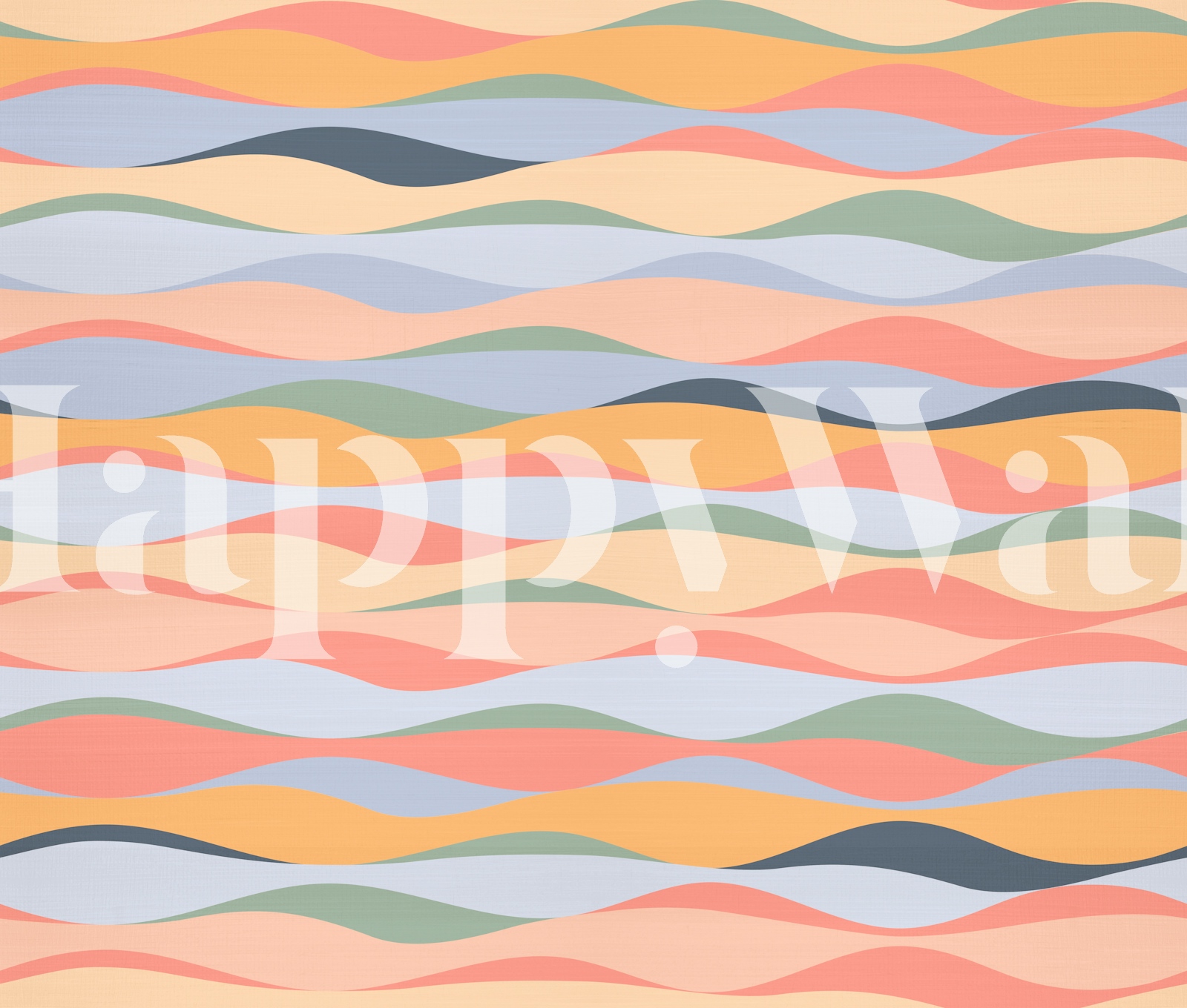 Pastel Waves Wallpaper - Happywall.com