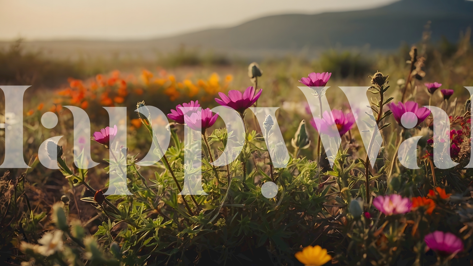 Garden of Happiness Wallpaper | Happywall.com