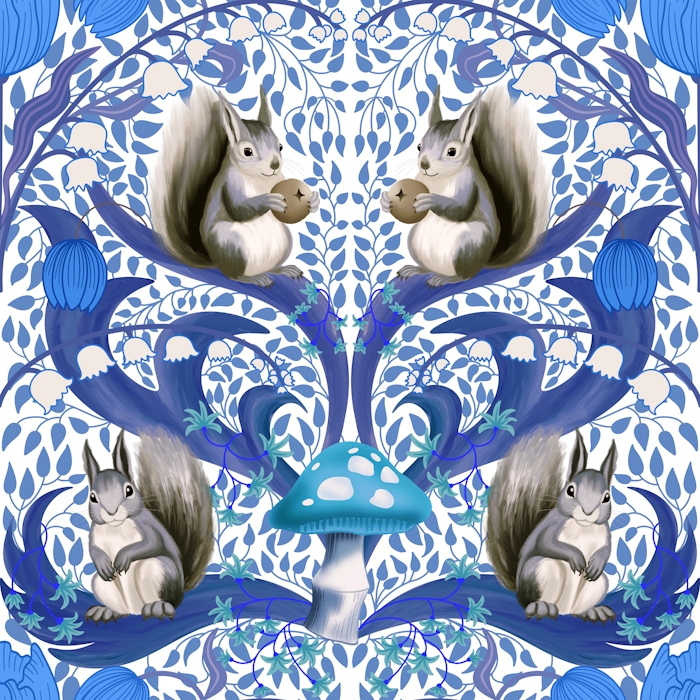 The Blueberry Thief 8 - Happywall