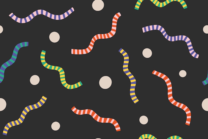 Happy Streamers Wallpaper - happywall.com