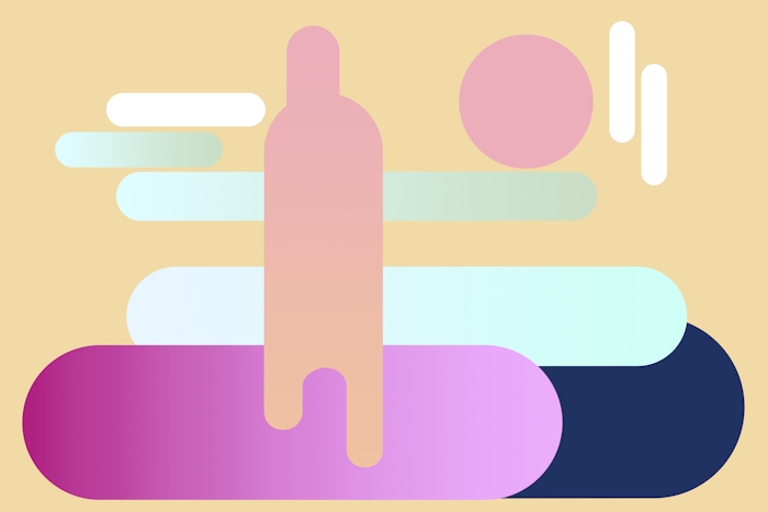 90s Color Block Geometry - Happywall.com