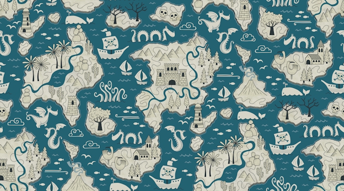 Adventure Map Wallpaper - Happywall