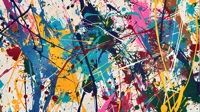 Pollock Wink 66 - Happywall