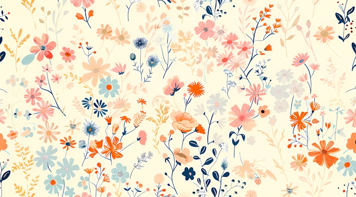 Small Flowers of the Field - Happywall