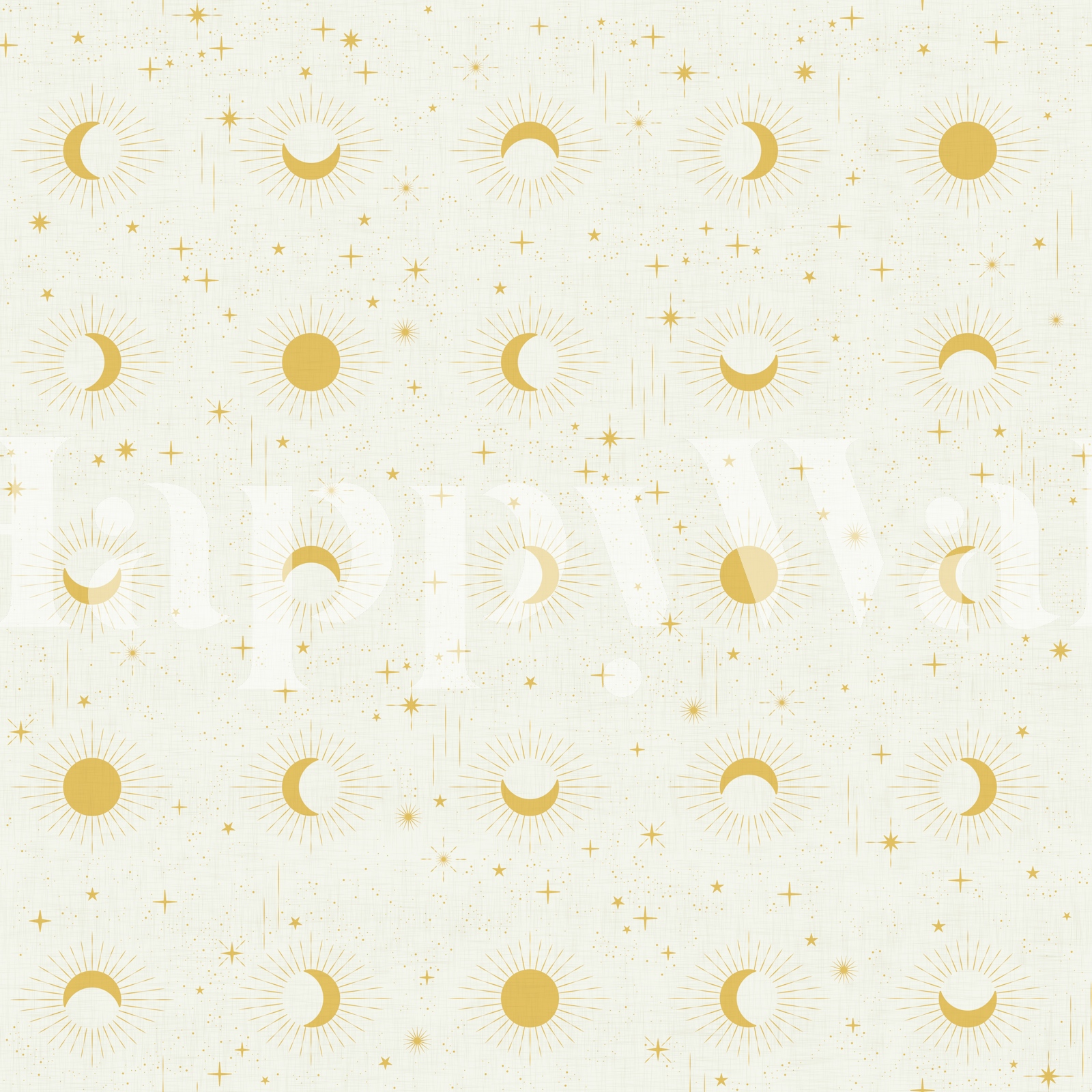 Vintage Moon Phases Wallpaper