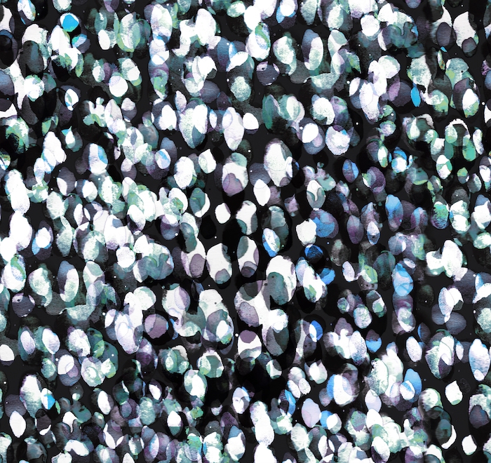 Watercolor Spots Pattern Wallpaper - Buy Online | Happywall
