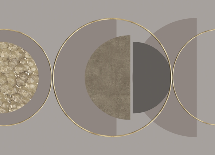 Mid Century Modern Geometric Wallpaper