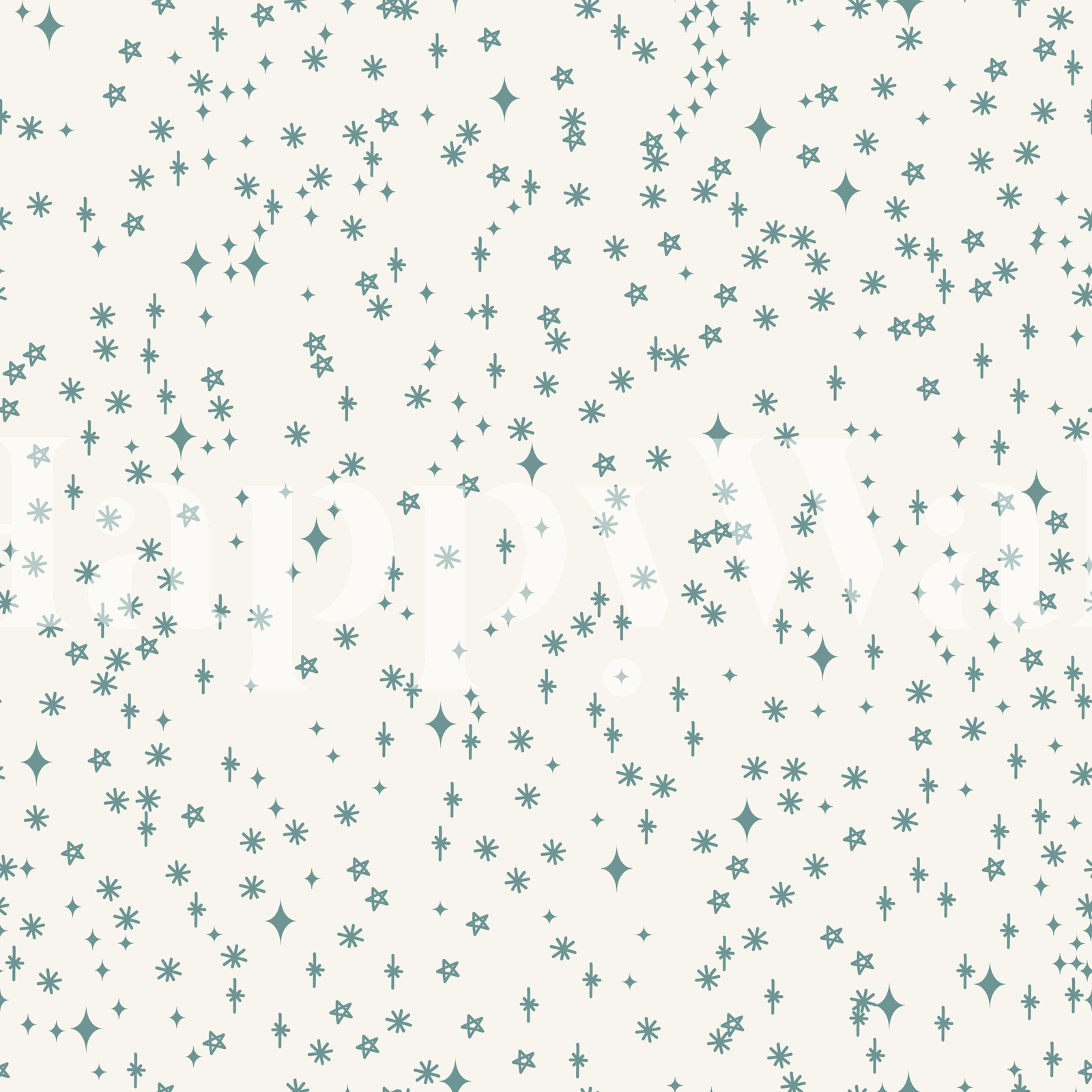 Stars and Sparks Pale Blue Wallpaper