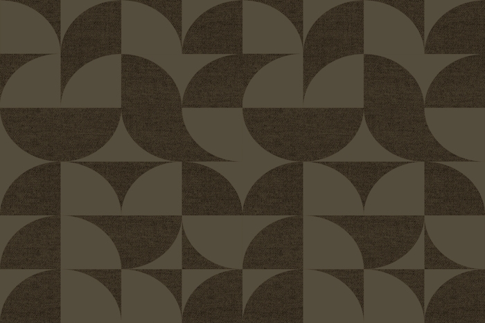 Chocolate Geometric Wallpaper for Modern Rooms