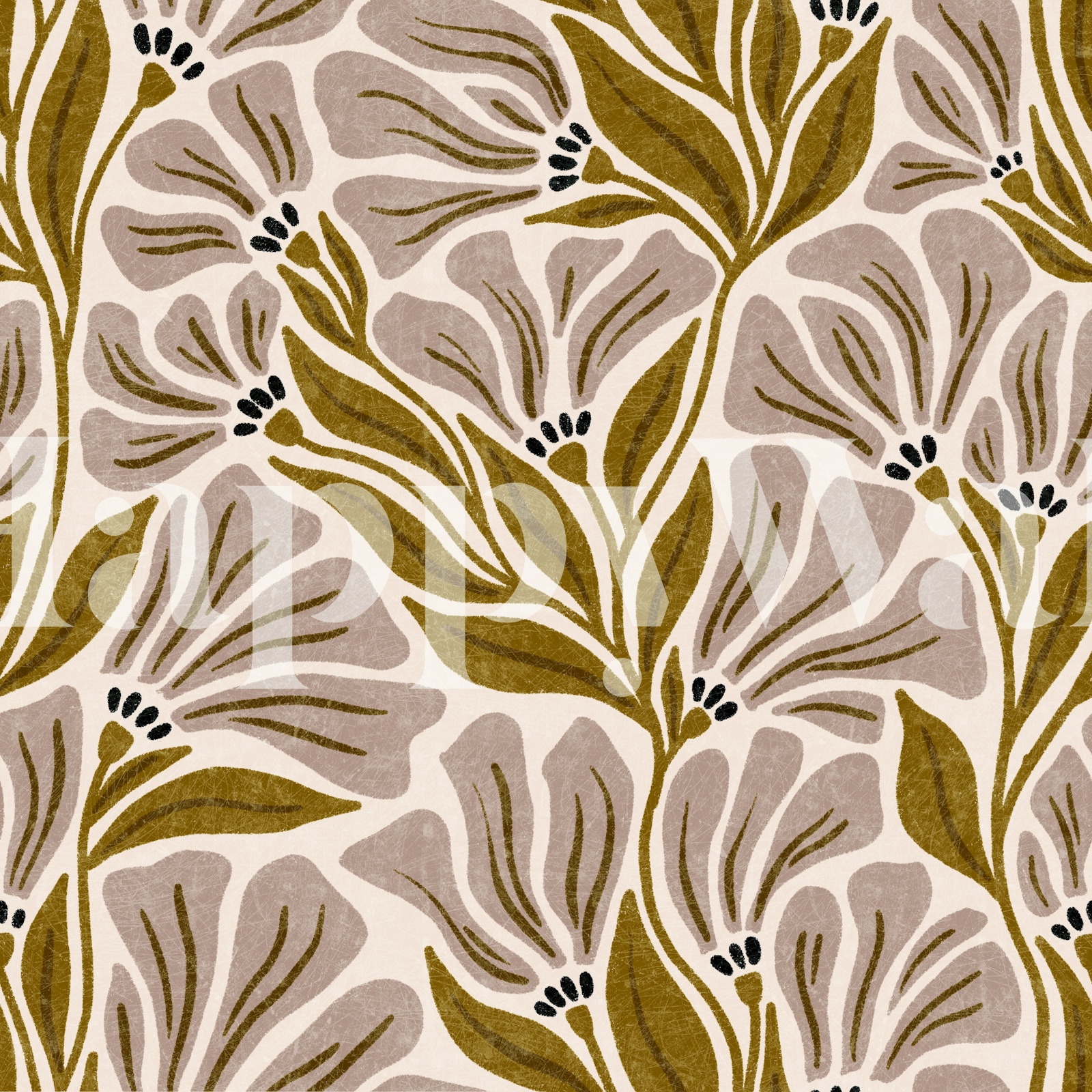 Pink Floral Wallpaper for Modern Interiors