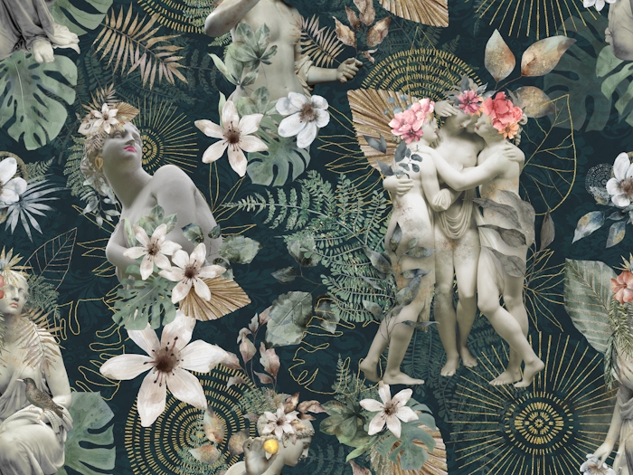 Farble Fairies Fern Forest Wallpaper