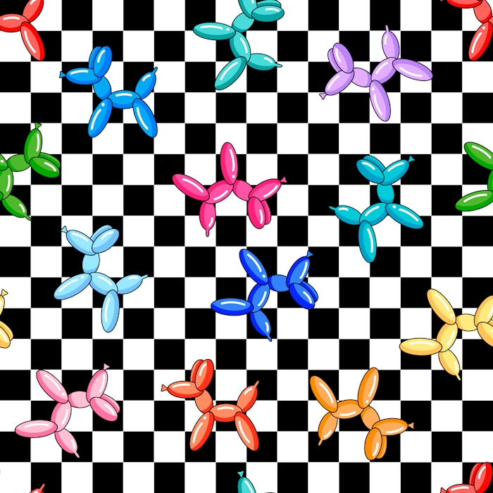 Colorful Balloon Dogs 2 Wallpaper - Happywall