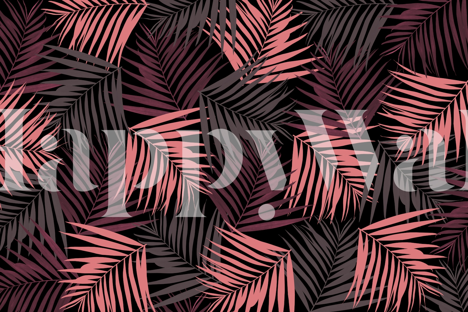 Tropical Retro Night 2 Wallpaper - Happywall