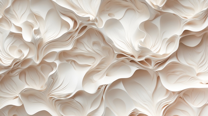 Organic Shapes Wallpaper | happywall.com