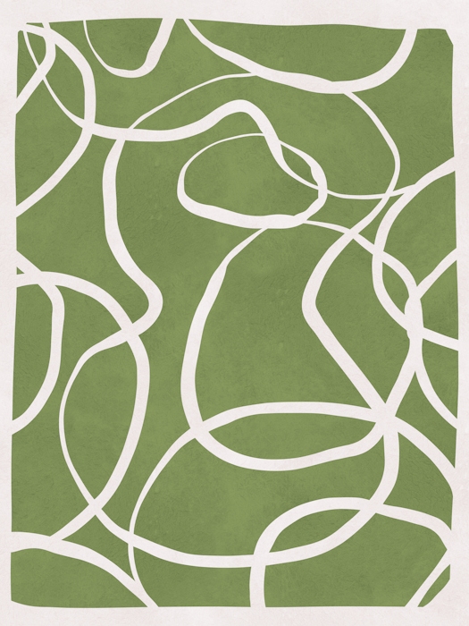 Lines on Green Background Wallpaper - Happywall