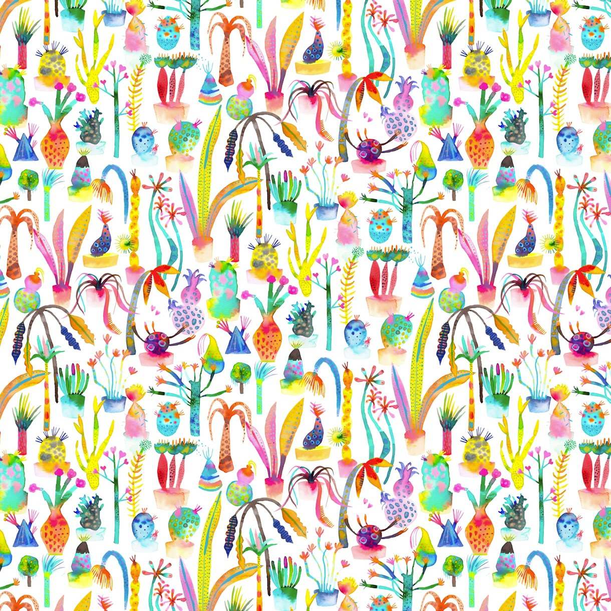 Lush Garden Wallpaper - Beautiful Floral Wallpapers | Happywall