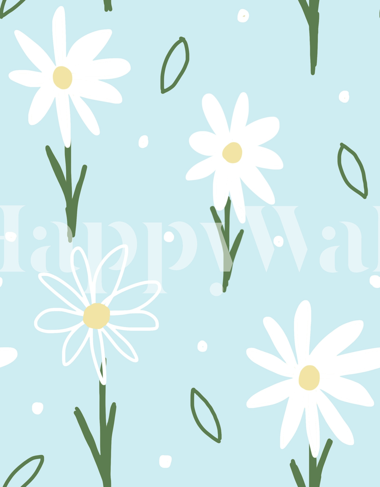 Daisychain Wallpaper | happywall.com