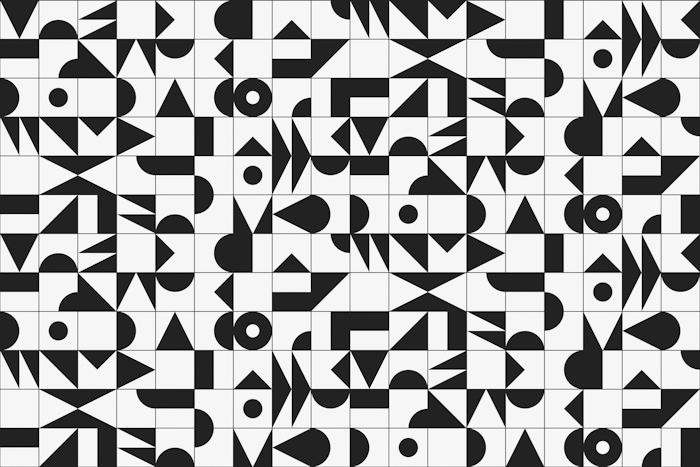 My Fav Geo Patterns No 10 Small | happywall.com