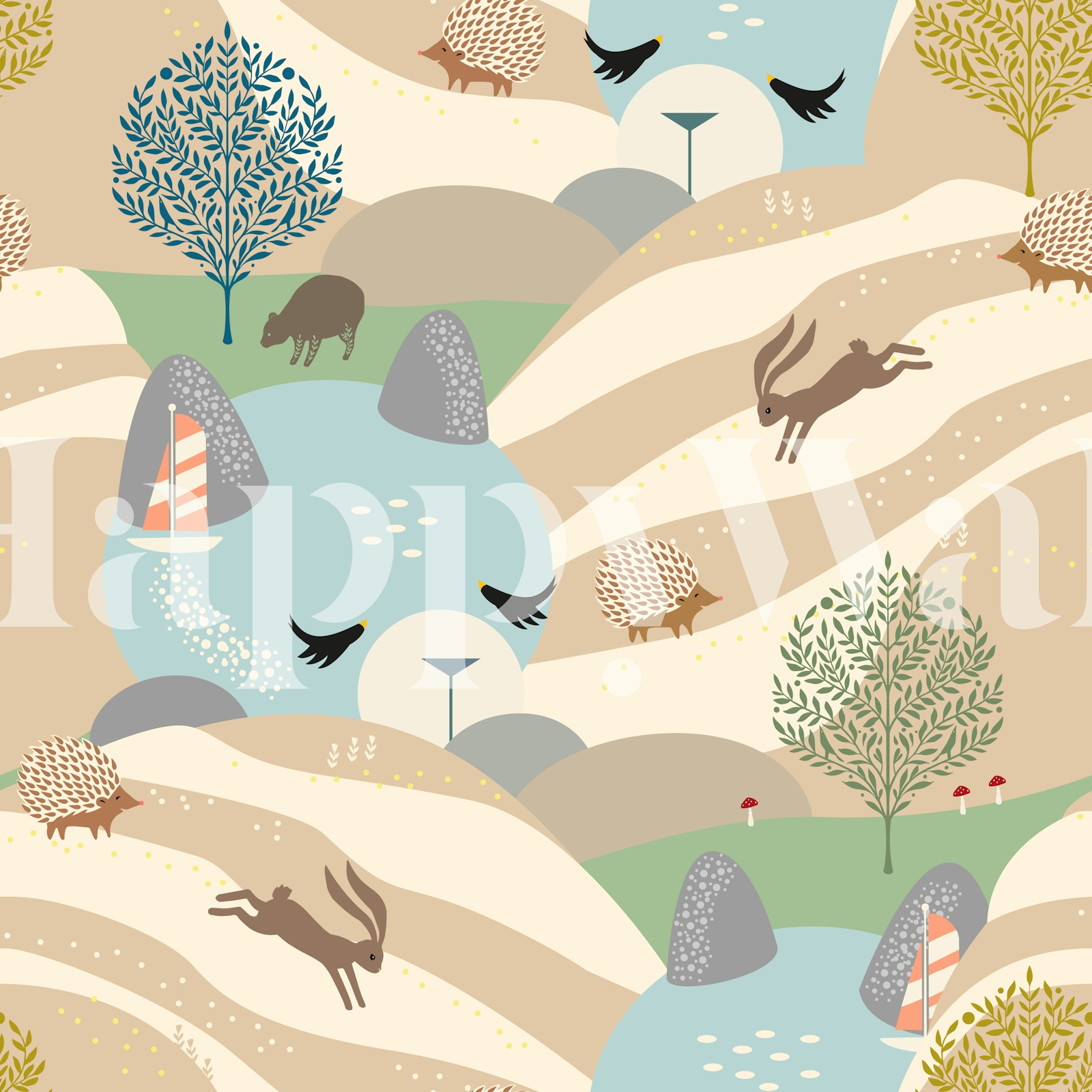 Hidden Object Catscape Wallpaper for Kids