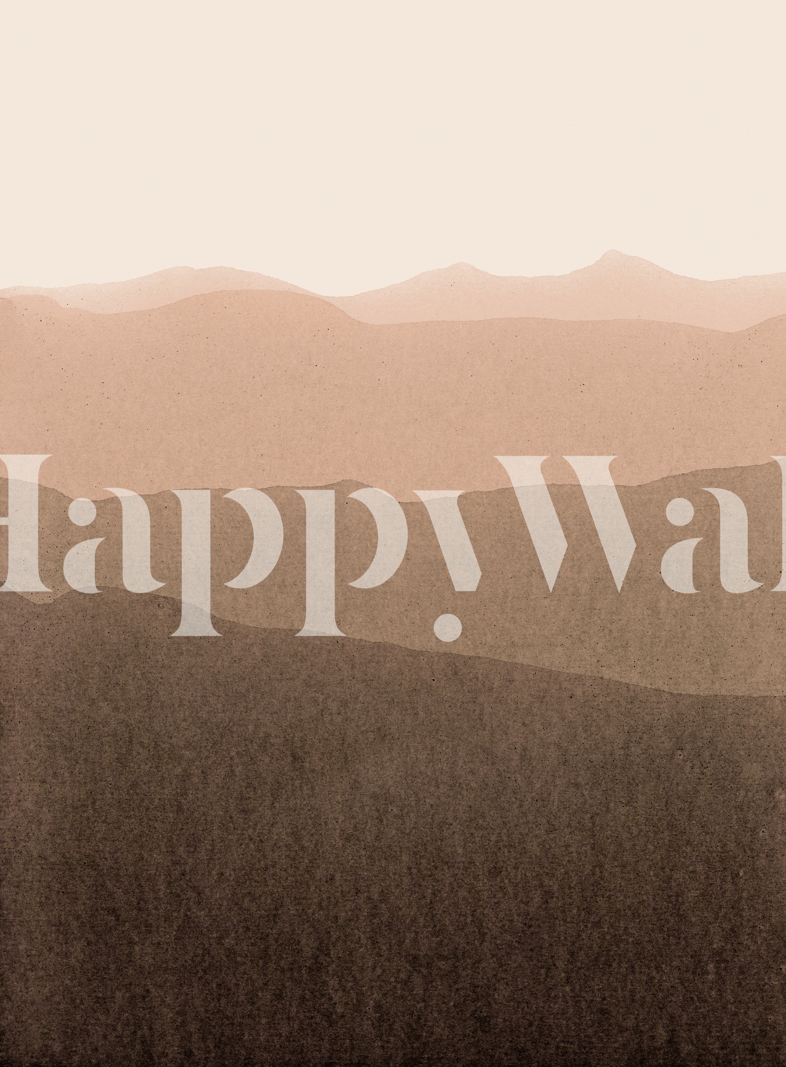 Neutral Gradient Landscape Wallpaper