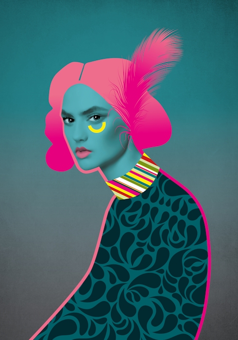 Neon Charly Wallpaper - Happywall.com