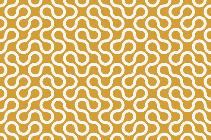 Yellow Geometric Wallpaper Design