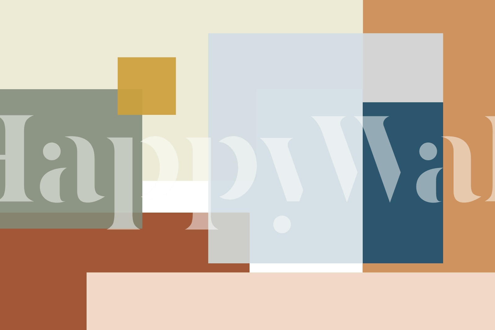 Color Block 5 Wallpaper - happywall.com