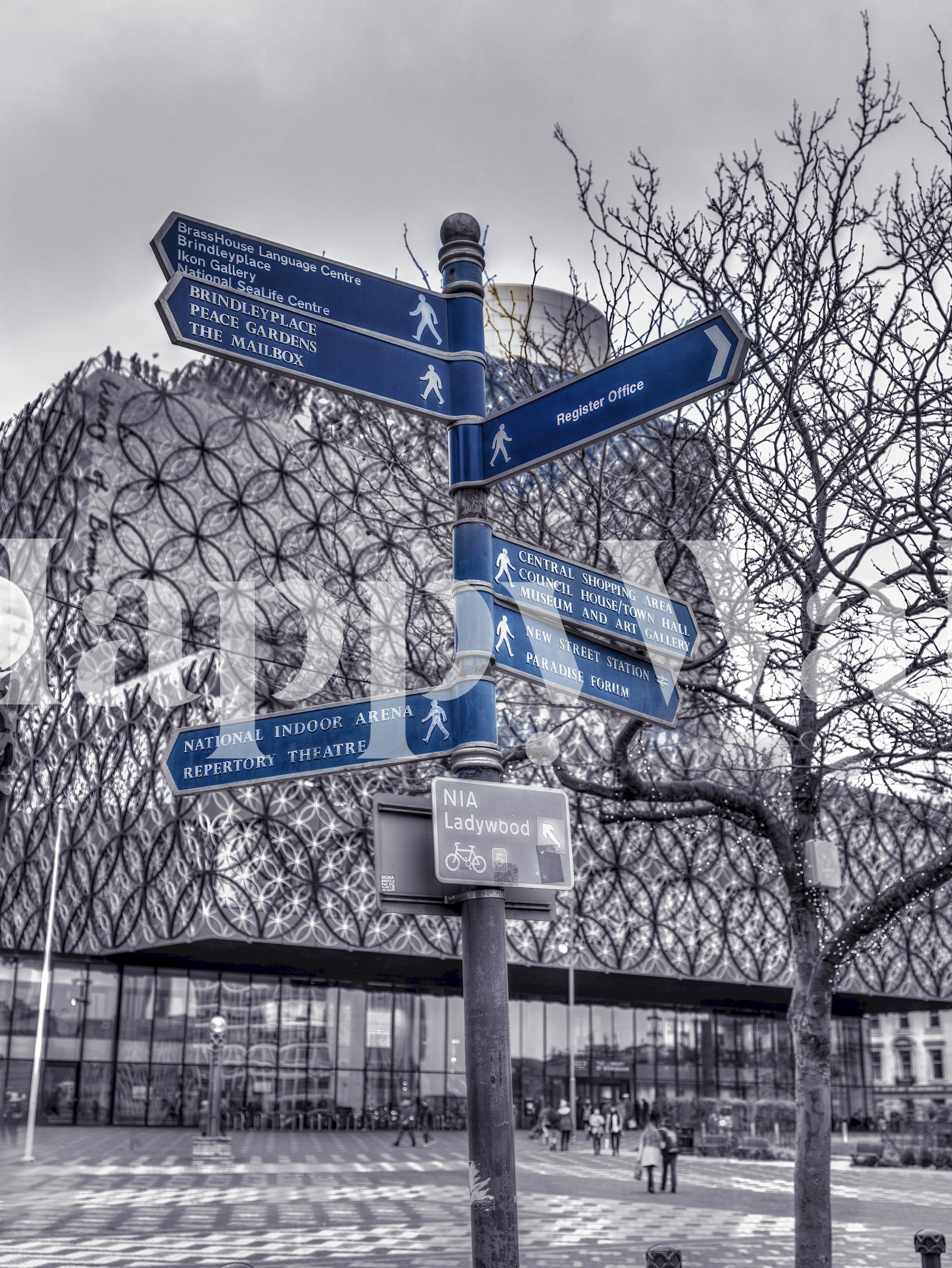 Street Directions Wallpaper | Happywall