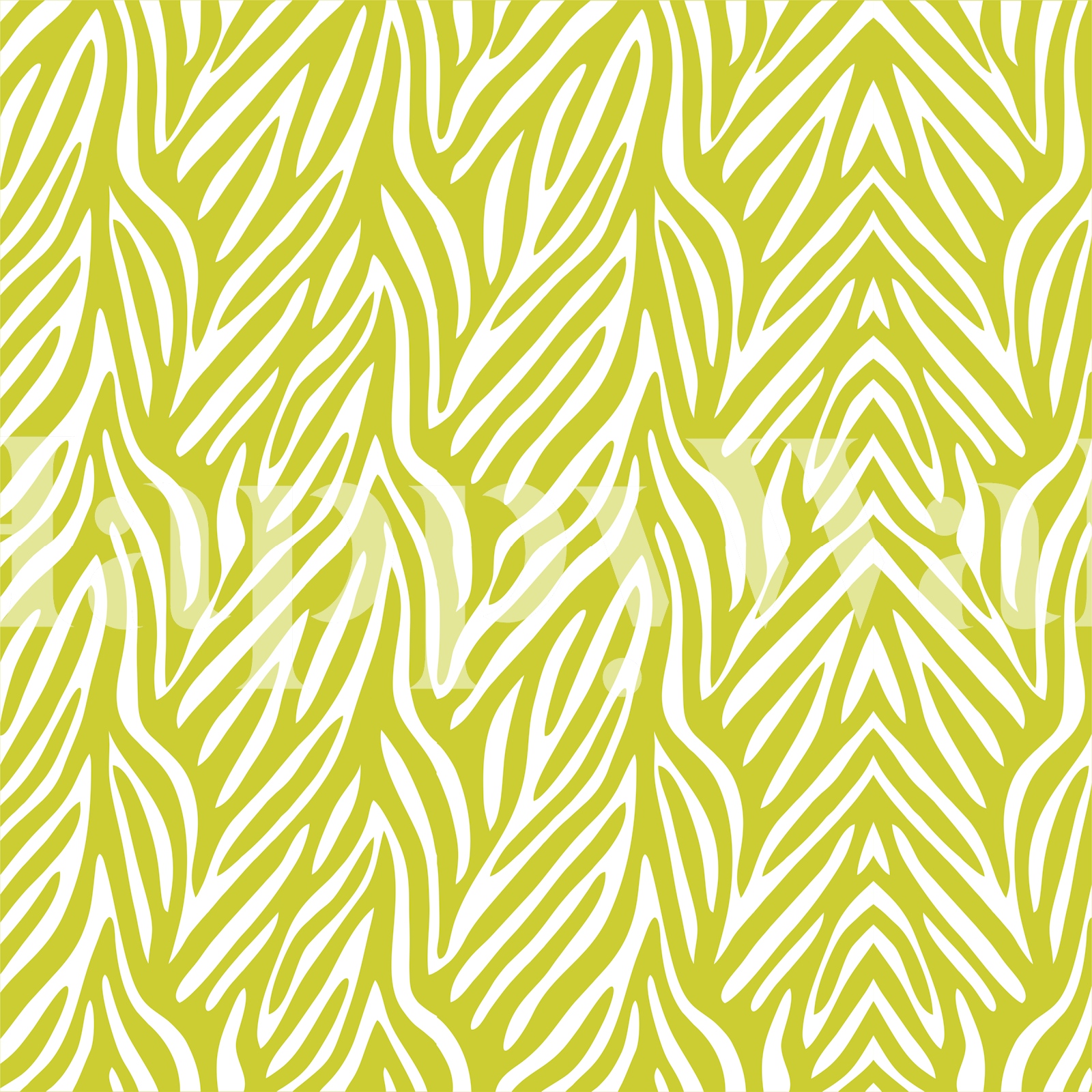 Leopard Lemon Lime Green Pattern | Happywall