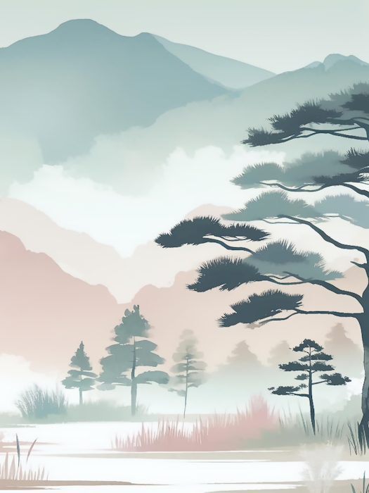 Soft and Airy Wallpaper - Happywall.com