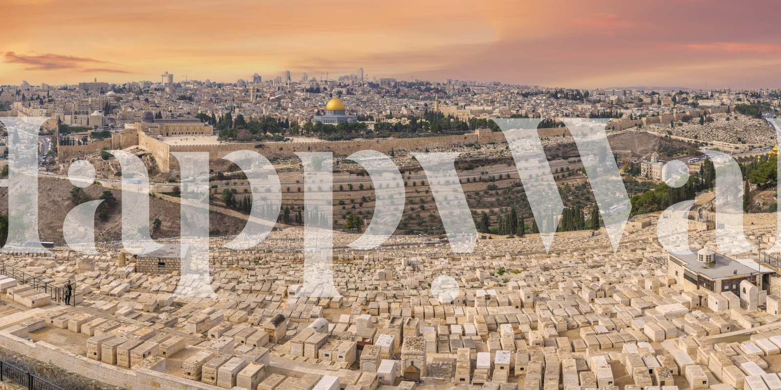 Serene Landscape Wallpaper with Golden Dome