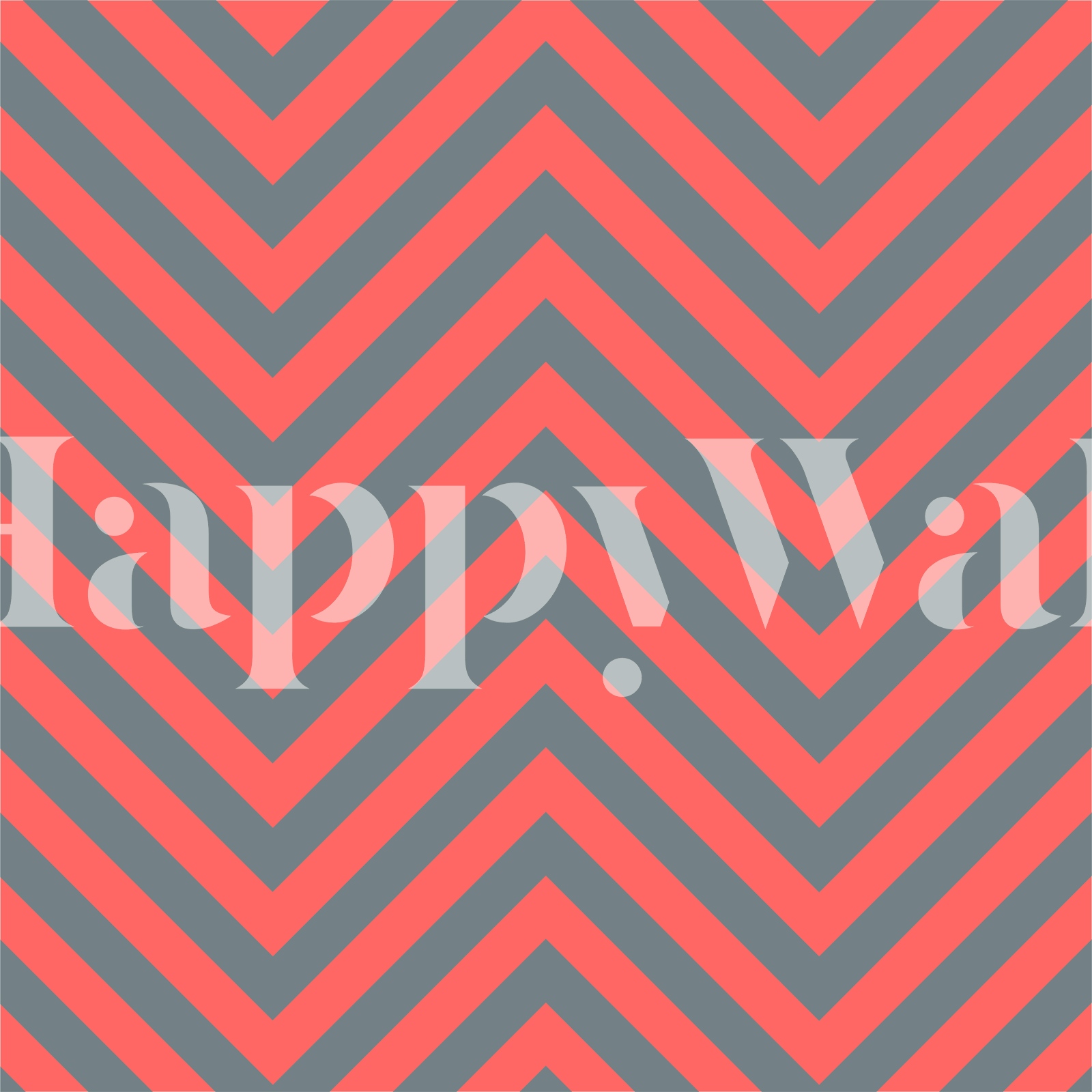 Magenta Grey Chevron Wallpaper | happywall.com