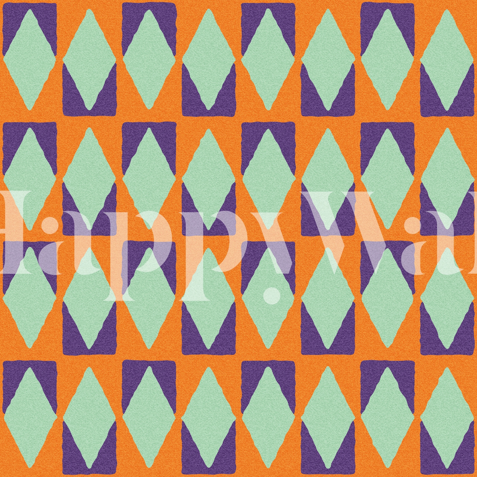 Diamonds Pattern Wallpaper - Happywall