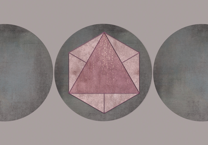 Mid Century Modern Geometry Wallpaper