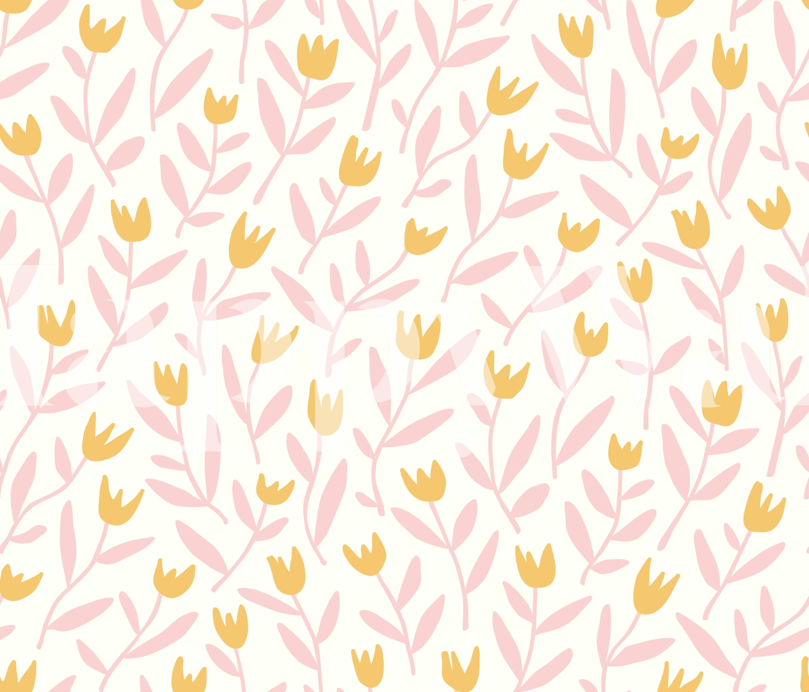 Tulip Dance Wallpaper | happywall.com