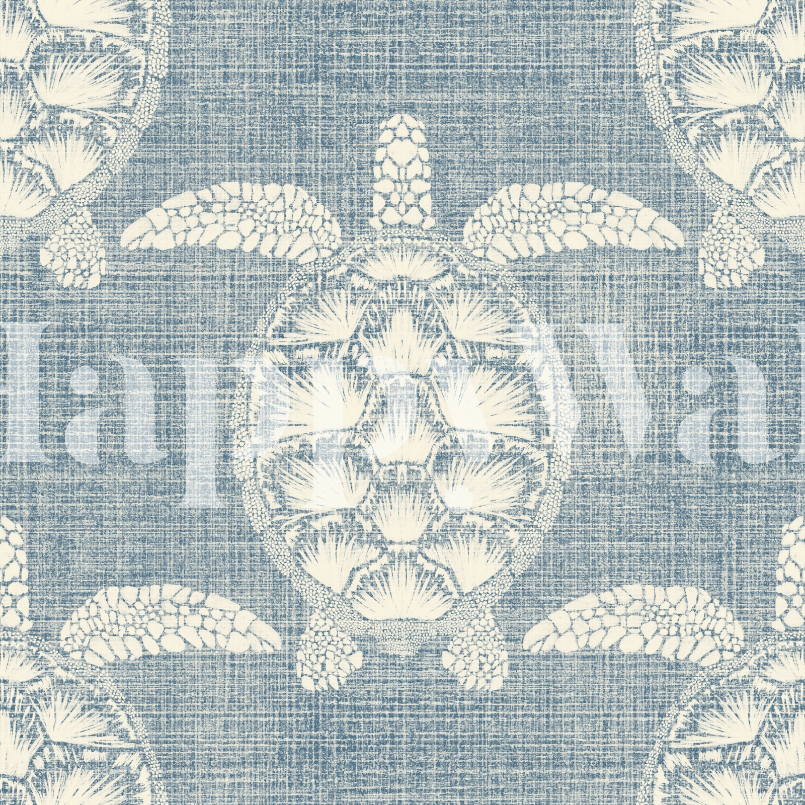 Textured Sea Turtle Wallpaper - Happywall