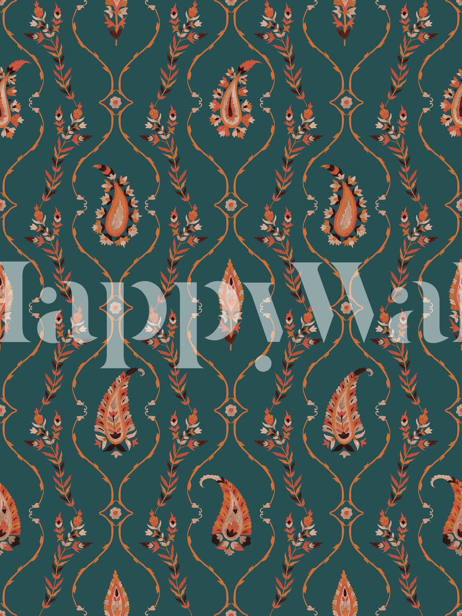 Pashmina Paisley - Small Paisley 2 | Happywall