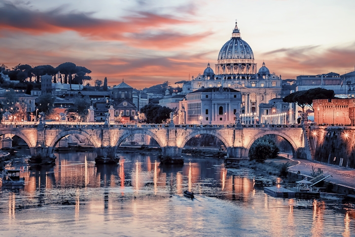 Pink Rome Wallpaper - happywall.com