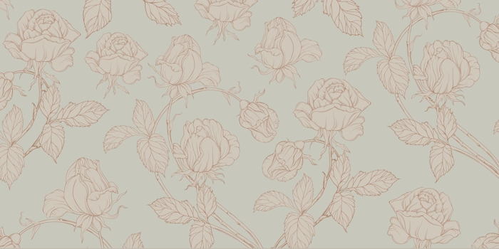 Neutral Flower Wallpaper - happywall.com