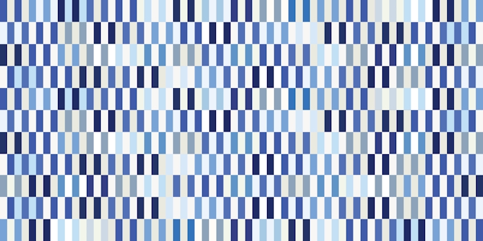 Geometric Blue Pattern Wallpaper