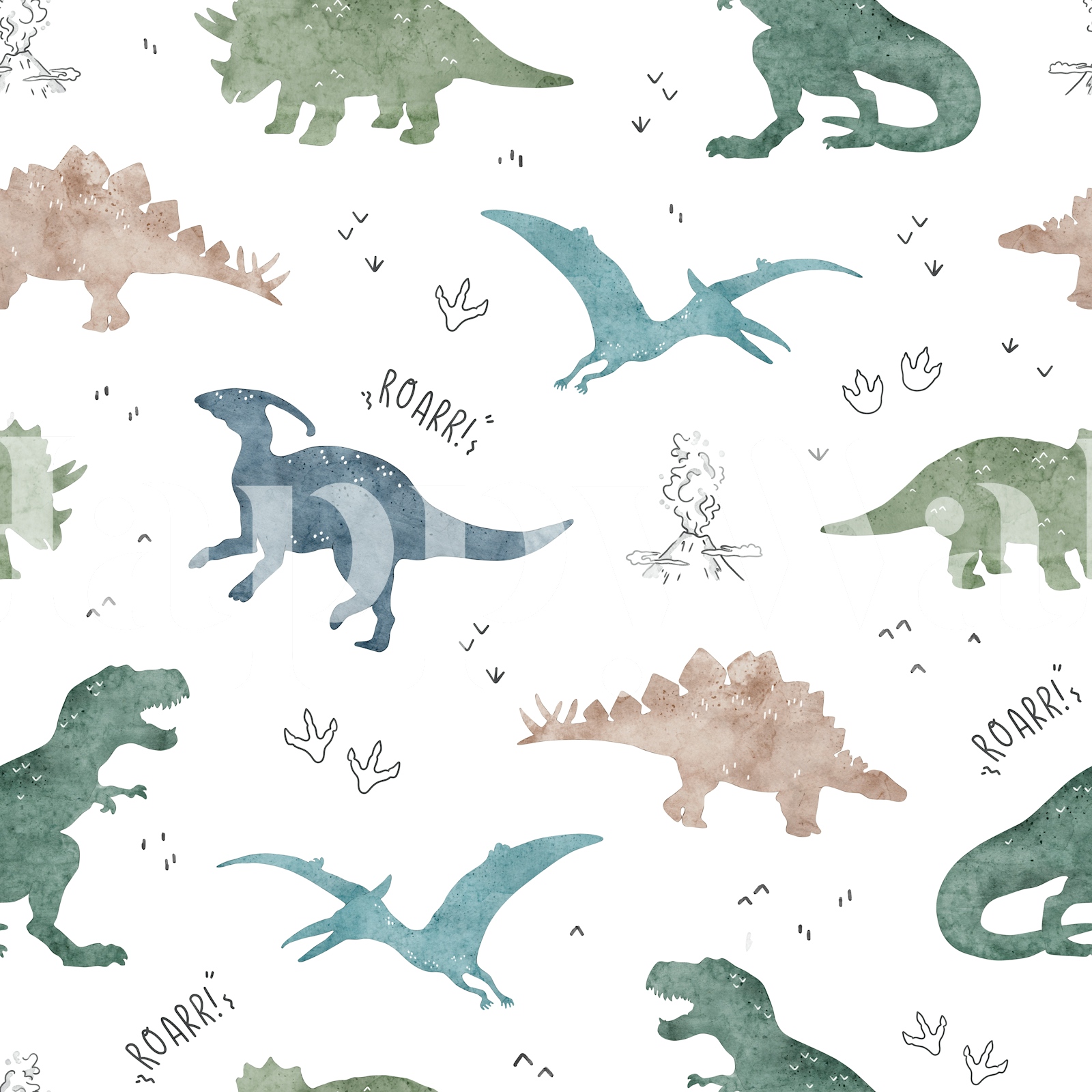 Dinosaur Land Background